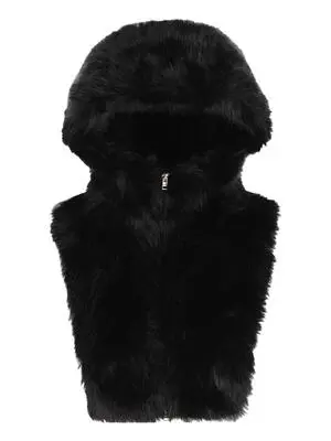 HERNO Herno Faux Fur Hooded Vest