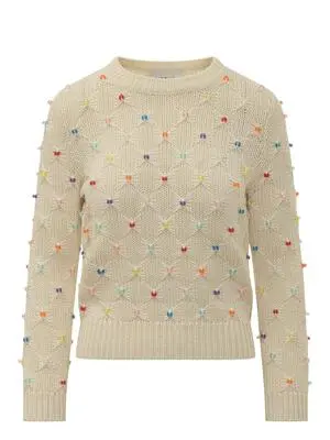 ISABEL MARANT ÉTOILE Isabel Marant Étoile Priyanka Embellished Knitted Sweater