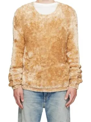 MARINE SERRE Logo Knitwear - Beige