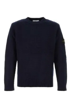 Stone Island Crew Neck Sweater - Blue