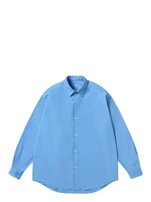 A.PRESSE Regular Collar Shirts - Blue