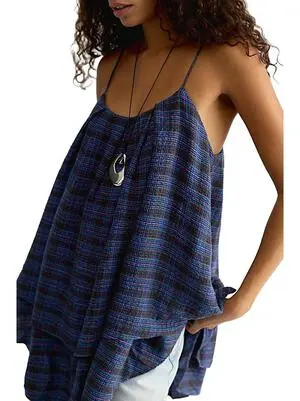 FREE PEOPLE FREE PEOPLE Alisha Plaid Tunic