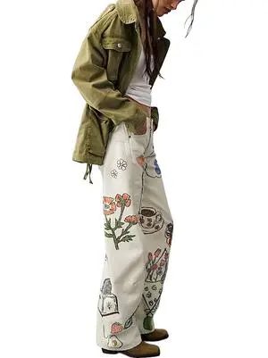 Free People We The Free Fable Jeans - Cafe Combo