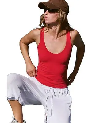 Free People FP Movement Demi Plié Cami Candy Apple
