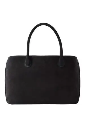 LIÉ STUDIO Grace Suede Tote - Black