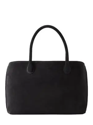 LIÉ STUDIO Grace Suede Tote - Black