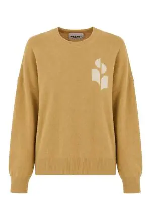 MARANT ETOILE Maray Étoile "Marisans" Knit Top Beige