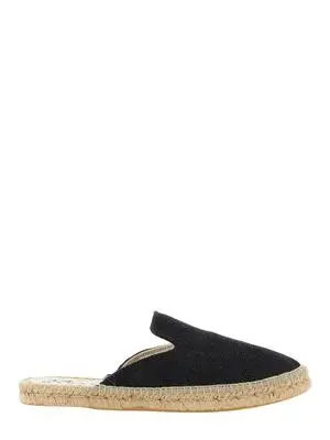 Manebí Espadrille Flats - Black
