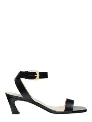 STUART WEITZMAN Sai Sandal With Block Heel - Black
