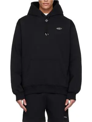 Casablanca Oval Logo Pullover Hoodie - Black