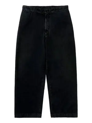 A.PRESSE Retro-style Type.4 Casual Pants - Black