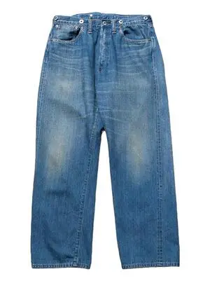 A.PRESSE No. 2 Washed Straight-leg Jeans - Indigo