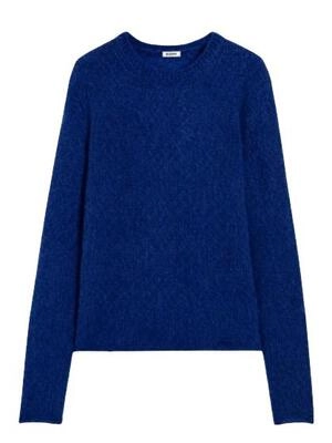 Aspesi Textured Knit Sweater - Blue