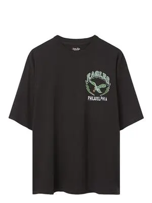 JUNK FOOD CLOTHING Junk Food Clothing Philadelphia Eagles City Series Oversized Tee