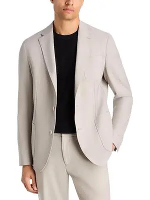 BOSS Hanry Wool Slim Fit Performance Jacket - Light Beige