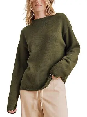 Splendid Elsie Roll Neck Sweater - Pine