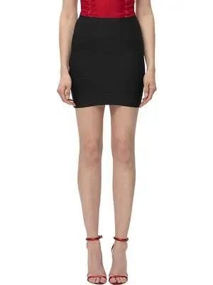 Herve Leger The Pamela Bandage Skirt - Black