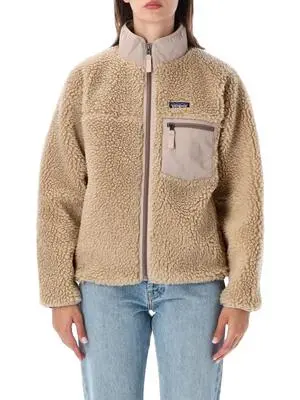 Patagonia Classic Retro-x® High-neck Zip Fleece Jacket - Brown
