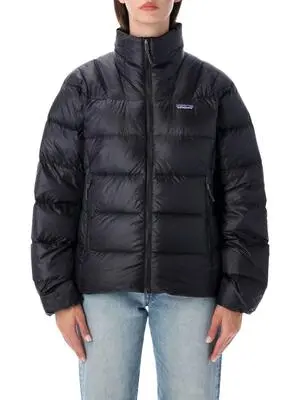 Patagonia Fitz Roy Relaxed-fit Short Down Jacket - Black