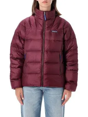 Patagonia Fitz Roy Relaxed-fit Short Down Jacket - Violet