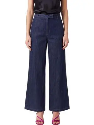 DRIES VAN NOTEN Dries Van Noten High-Waisted Wide-Leg Denim Jeans