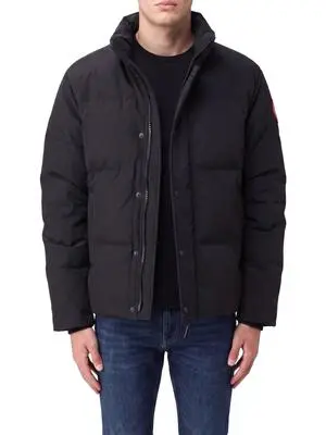 Canada Goose Bayview Quilted Down Jacket With High Collar - Black
