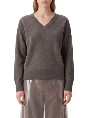 MAISON MARGIELA Virgin Wool Jumper - Brown