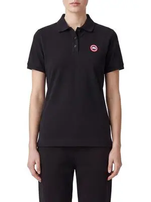 Canada Goose Slim-fit Polo Shirt - Black