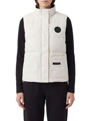 Canada Goose Freestyle Legacy Vest In Water-repellent Technical Fabric - White