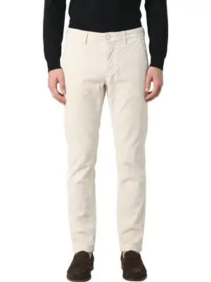 JACOB COHЁN Slim Fit Corduroy Trousers - White