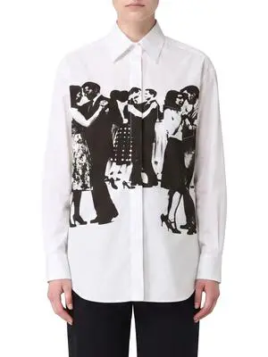 Moschino Graphic Print Shirt - White