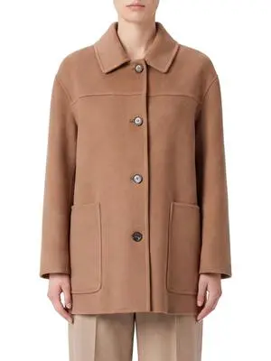 Max Mara Coat - MAX MARA Brown