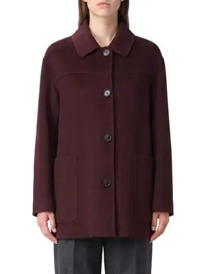 Max Mara Coat - MAX MARA Burgundy