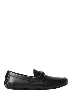FERRAGAMO Horsebit Loafers - Black