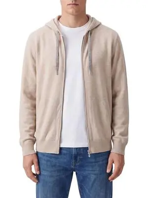 Brunello Cucinelli Brunello Cucinelli Pure Cashmere Full Zip Hoodie Sand