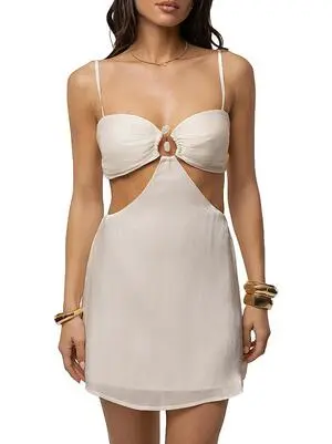 JLUXLABEL Sweet Bloom Mini Dress - Ivory