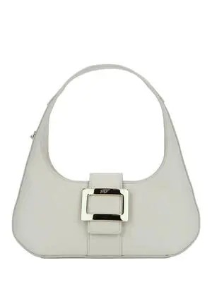 ROGER VIVIER Mini Belle Vivier Hobo Handbag - Cire