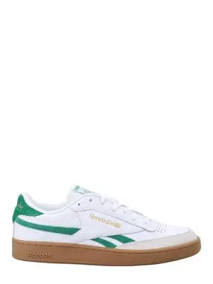 REEBOK REEBOK Club C Revenge Vintage Leather & Suede Sneakers Verde