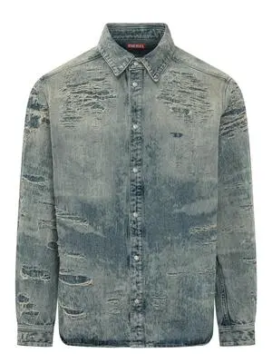 DIESEL® D-simply Shirt - Denim