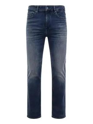 BOSS BLACK Slim Fit Jeans - Bright Blue