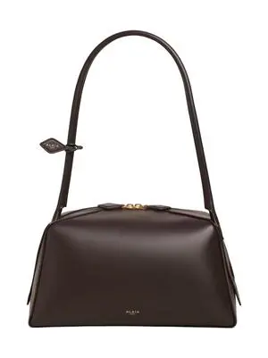 Alaïa Structured Leather Top-handle Bag - Brown
