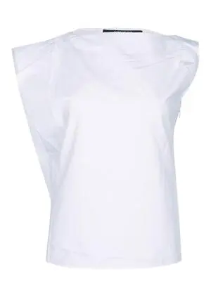 JACQUEMUS JACQUEMUS Draped High-Waist Top