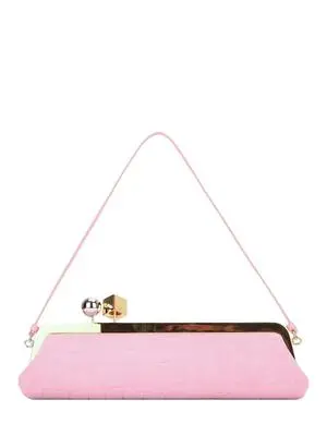 Jacquemus JACQUEMUS The Pochette Salon Shoulder Pouch Lightpink