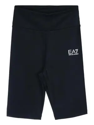 E.A.7 Stretch Polyamide Biker Shorts - Uc001