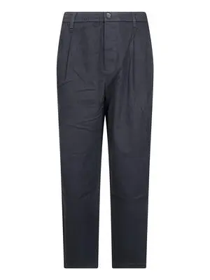 Maison Kitsuné Pleated Elasticated Waist Trousers - Nero