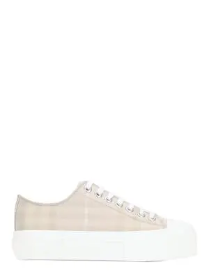 Burberry BURBERRY Check-Print Low-Top Sneakers Clamipcheck