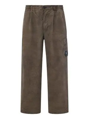 C.P. COMPANY Nylon Cargo Trousers - Re-color Brown