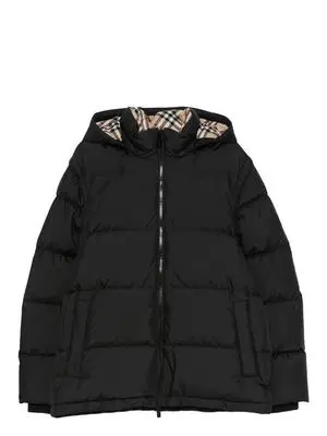 BURBERRY BURBERRY Down Jacket With Removable Hood And Sleeves
