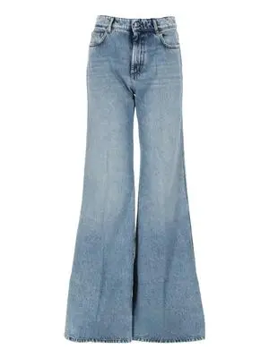 SPORTMAX SPORTMAX Wide Leg Cotton Jeans