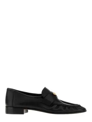 Chloé Leather Loafers - Black